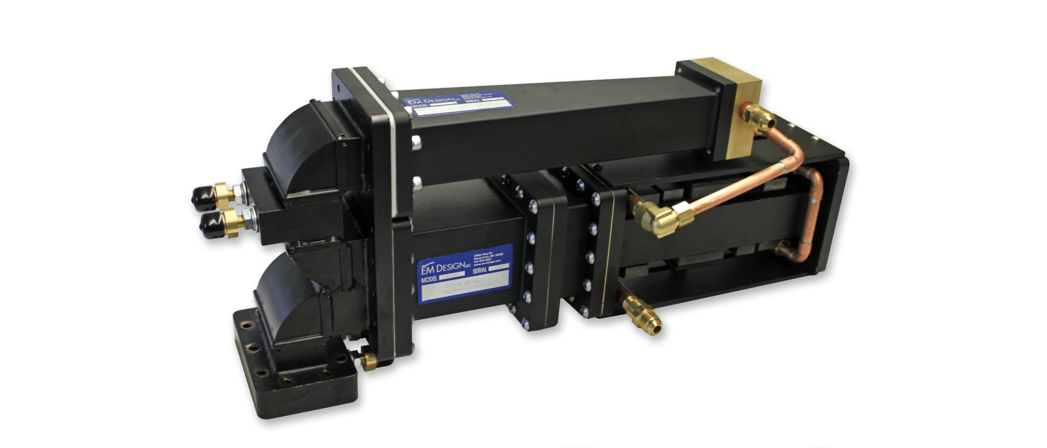 S Band Distributed 3 Port Isolator Assembly Average 8kw Power
